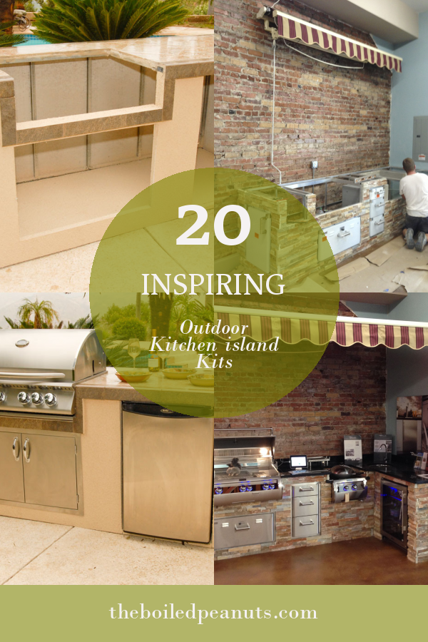 20 Inspiring Outdoor Kitchen island Kits - Home, Family, Style and Art ...